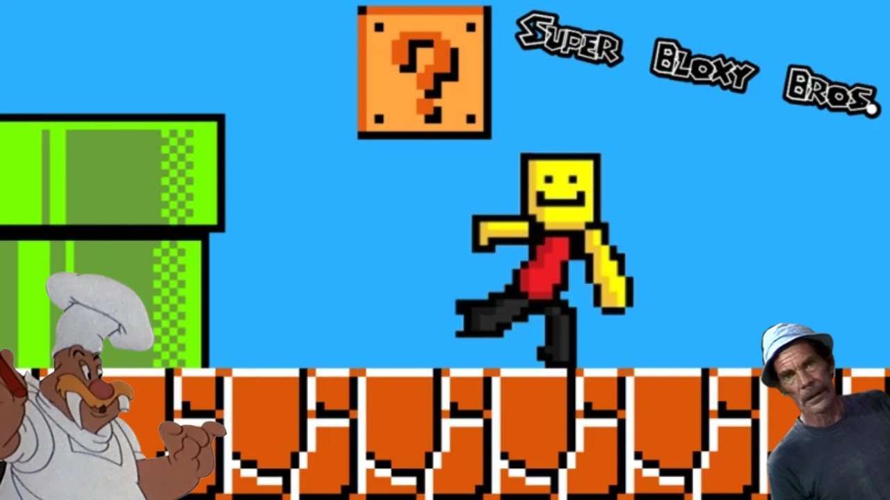 UM JOGO MUIITO PROMISSOR E MUITO BUGADO DO MARIO! - Roblox Super Bloxy ...