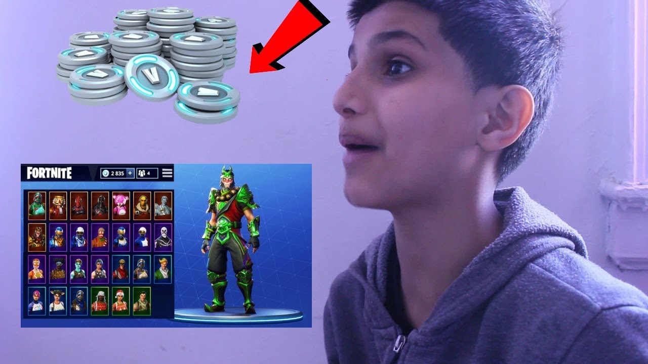 When you ask your parents to buy you vbucks - YouTube