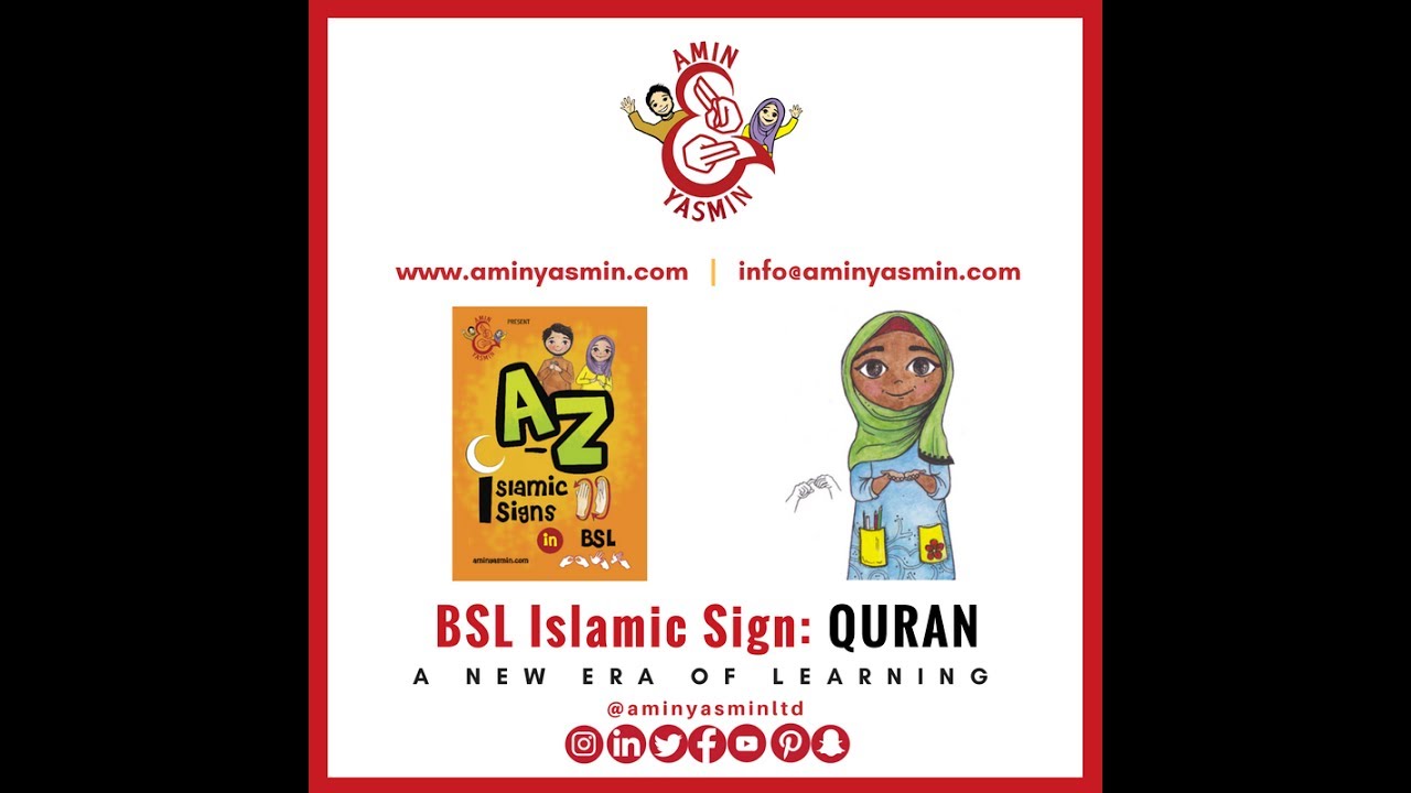 QURAN - BSL Islamic Sign - YouTube