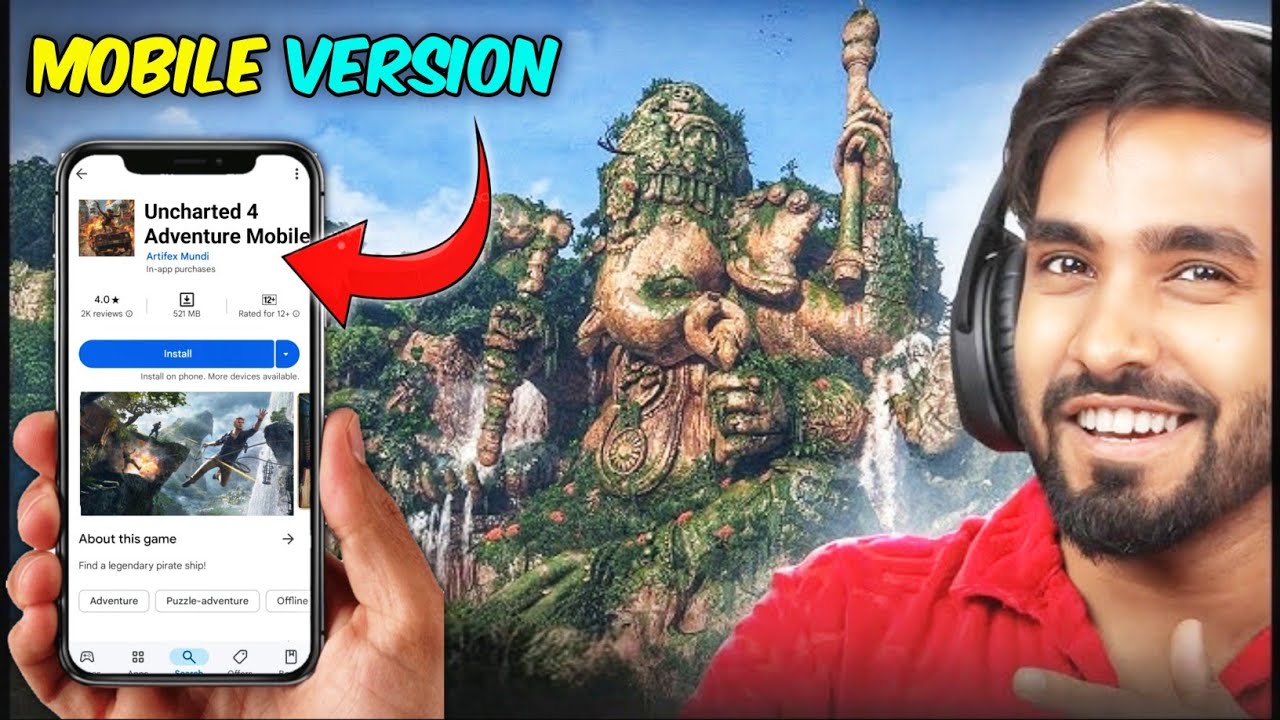 How To Play Uncharted The Lost Legacy Game On Mobile l Uncharted Mobile ...