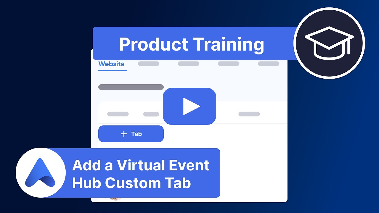 Add a Virtual Event Hub Custom Tab - YouTube