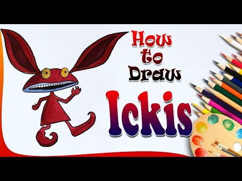 How to Draw Ickis || Aaahh!!! Real Monsters || Easy drawing step by ...
