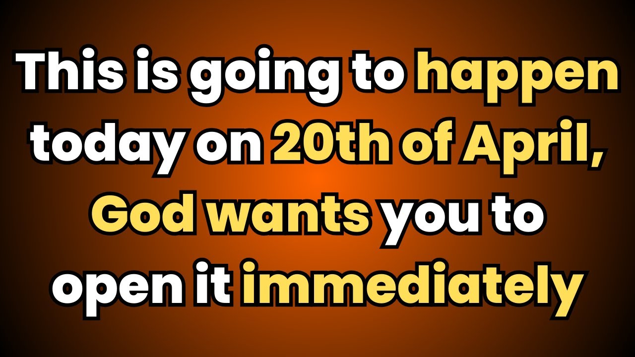 "Dangerous Alert" God is coming for your rescue because... - YouTube
