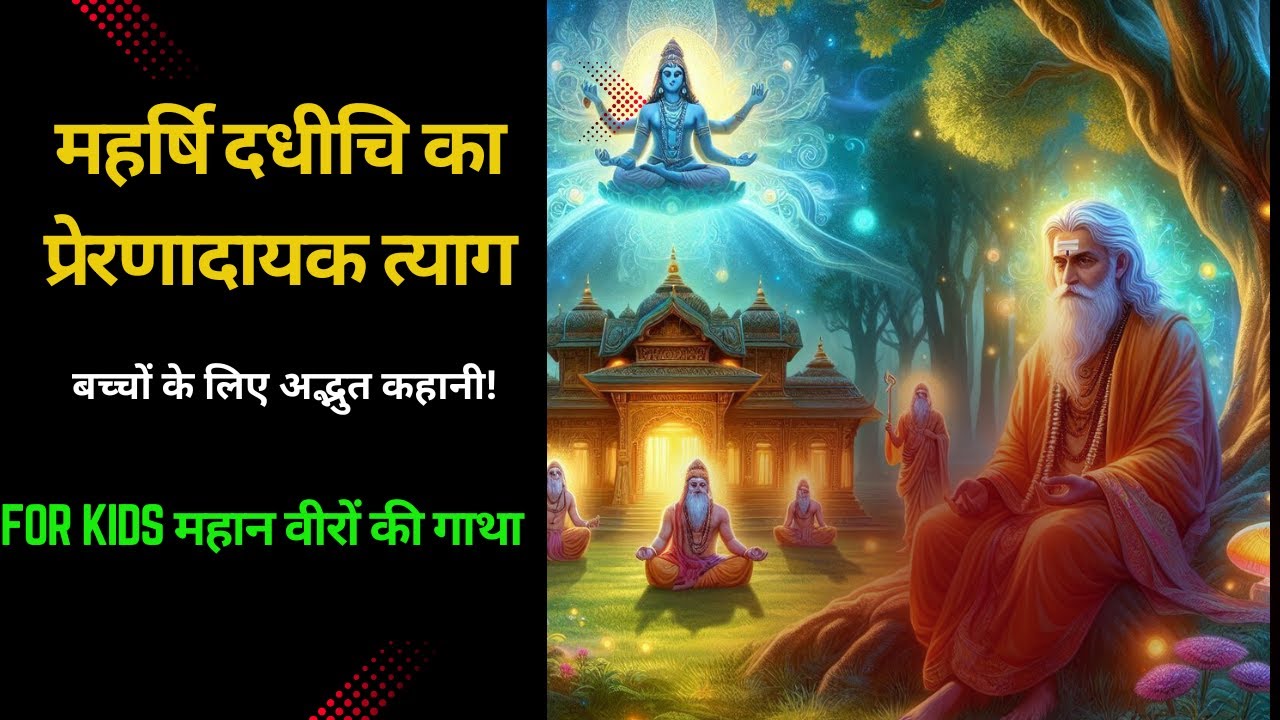 महर्षि दधीचि का त्याग | The Great Sacrifice of Maharsi Dadhichi | Kids ...