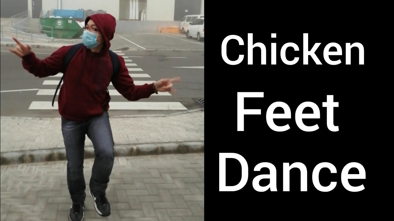 Funny Chicken Feet Dance Challenge - YouTube