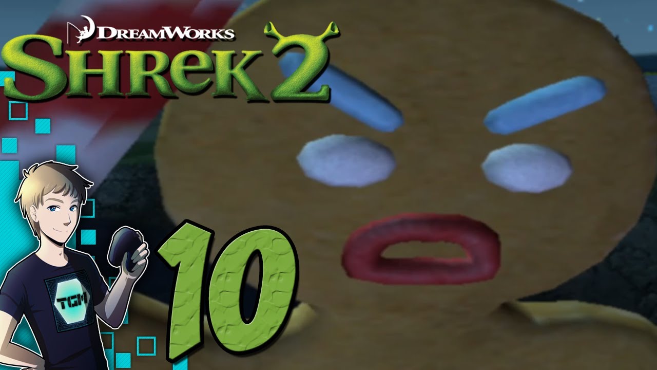Shrek 2 PS2 - Part 10: Doughn't Do That - YouTube