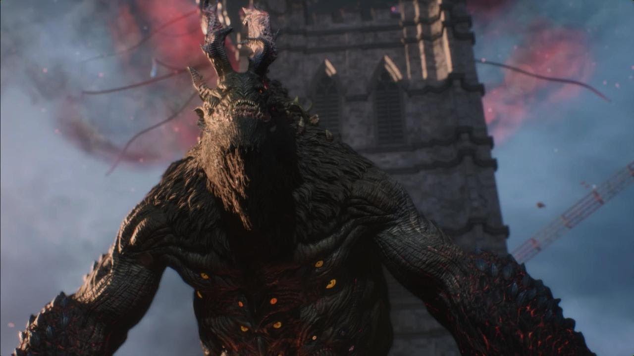 Nero vs Goliath Cutscenes (DMC 5) Mission 2 - YouTube
