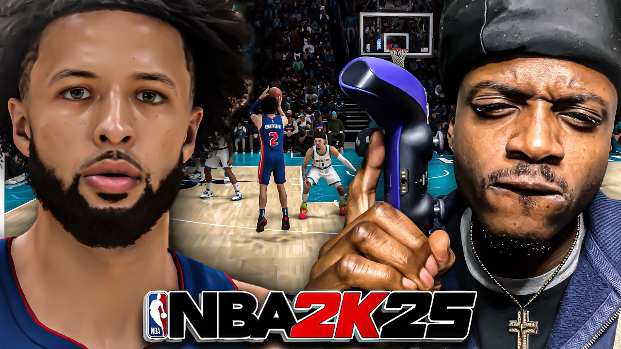 Cade Cunningham Is SUPER ELITE In NBA 2K25 Play Now Online - YouTube