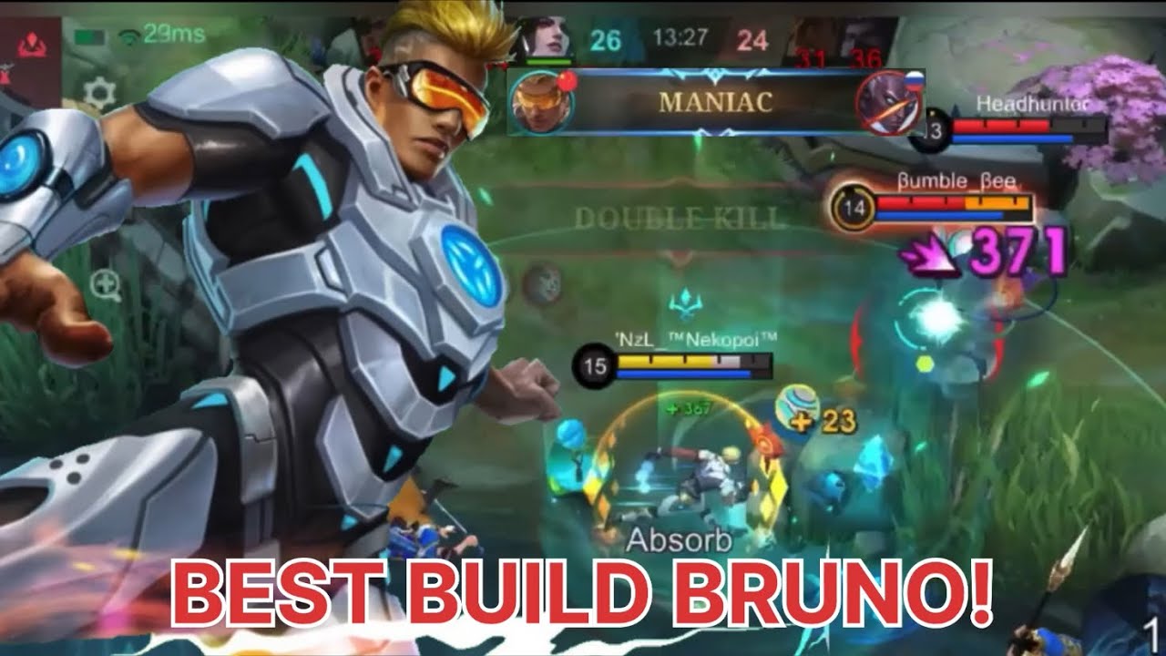 Bruno best build ,Bruno Maniac moment! Game play bruno! - YouTube
