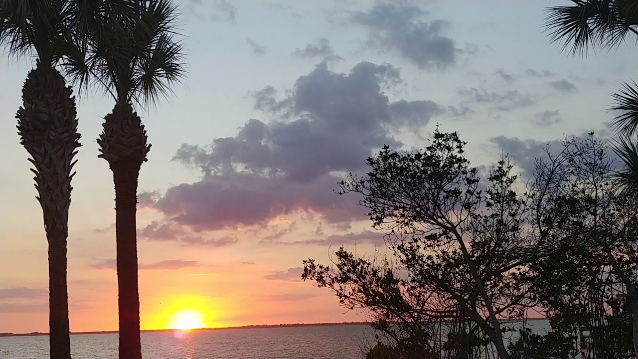 Banana River Sunset - YouTube