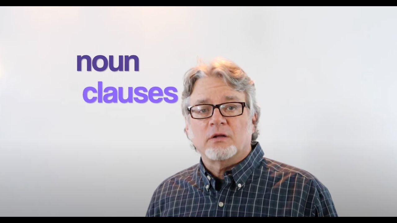 What is a noun clause? - YouTube