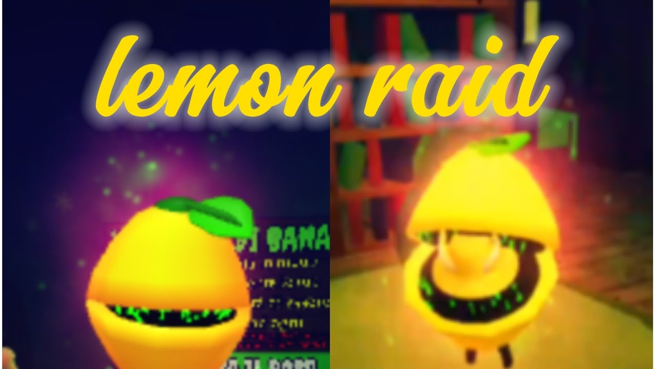 banana eats new skin lemon raid 🍋 - YouTube