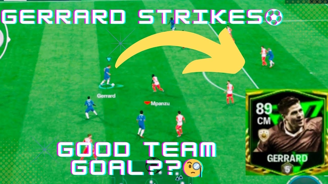 When I tried to copy Manchester City's team Goal 🥶. Gerrard 's tackle ...