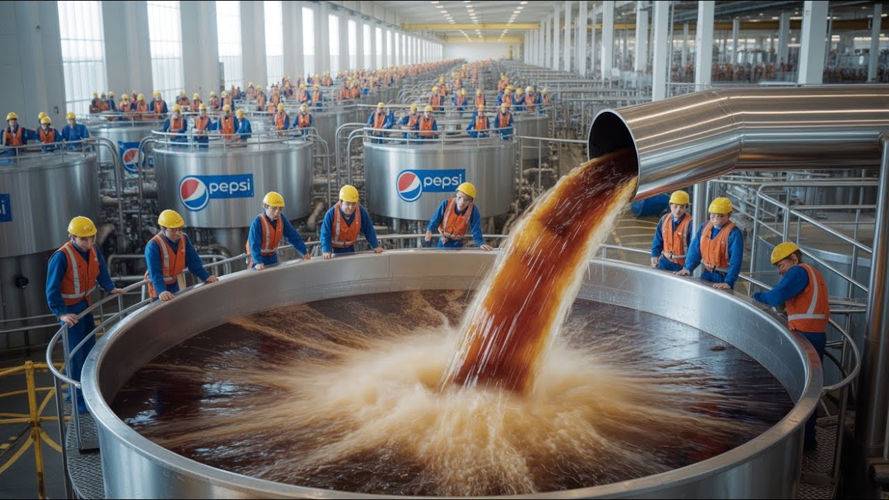 How Pepsi Is Made: The Secret Formula & Fast-Paced Production Revealed ...