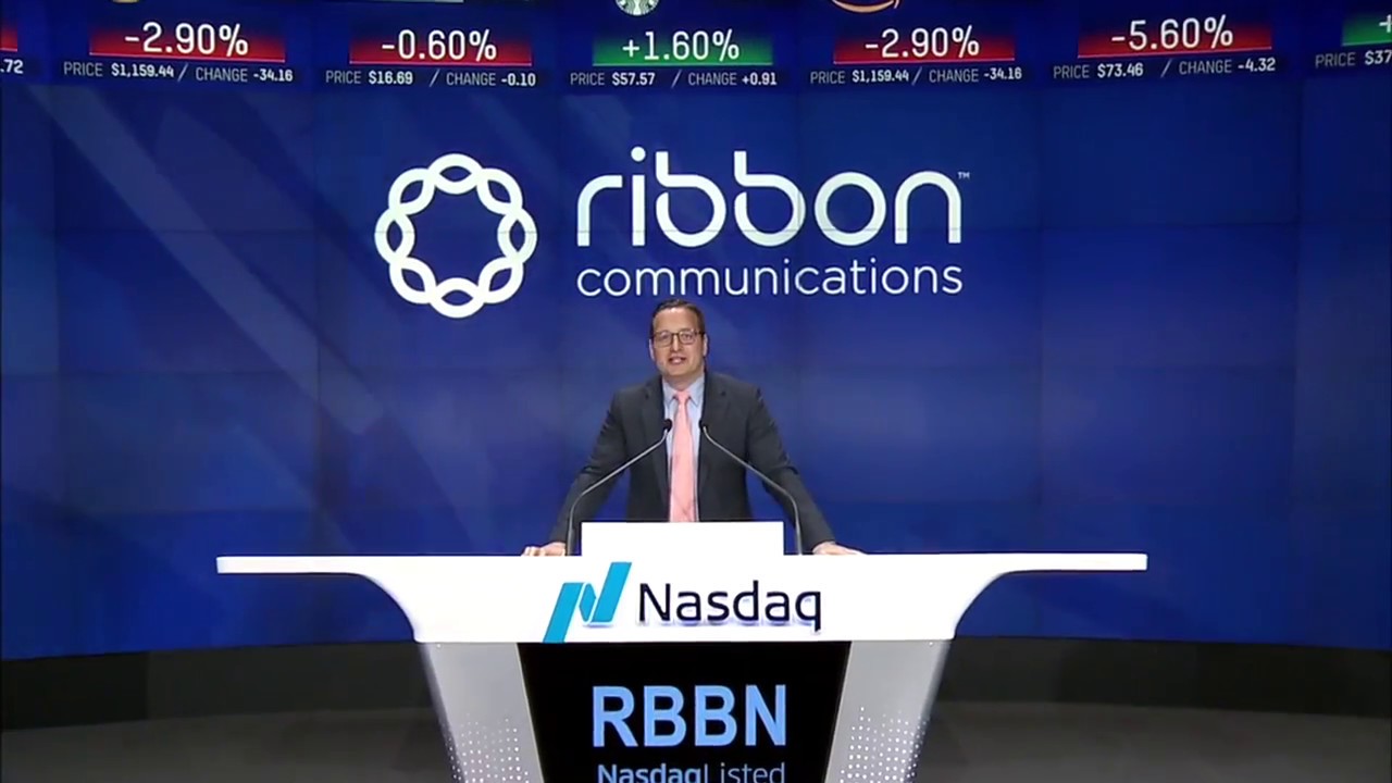 RBBN Nasdaq Closing Bell Ceremony | 11.29.17 - YouTube