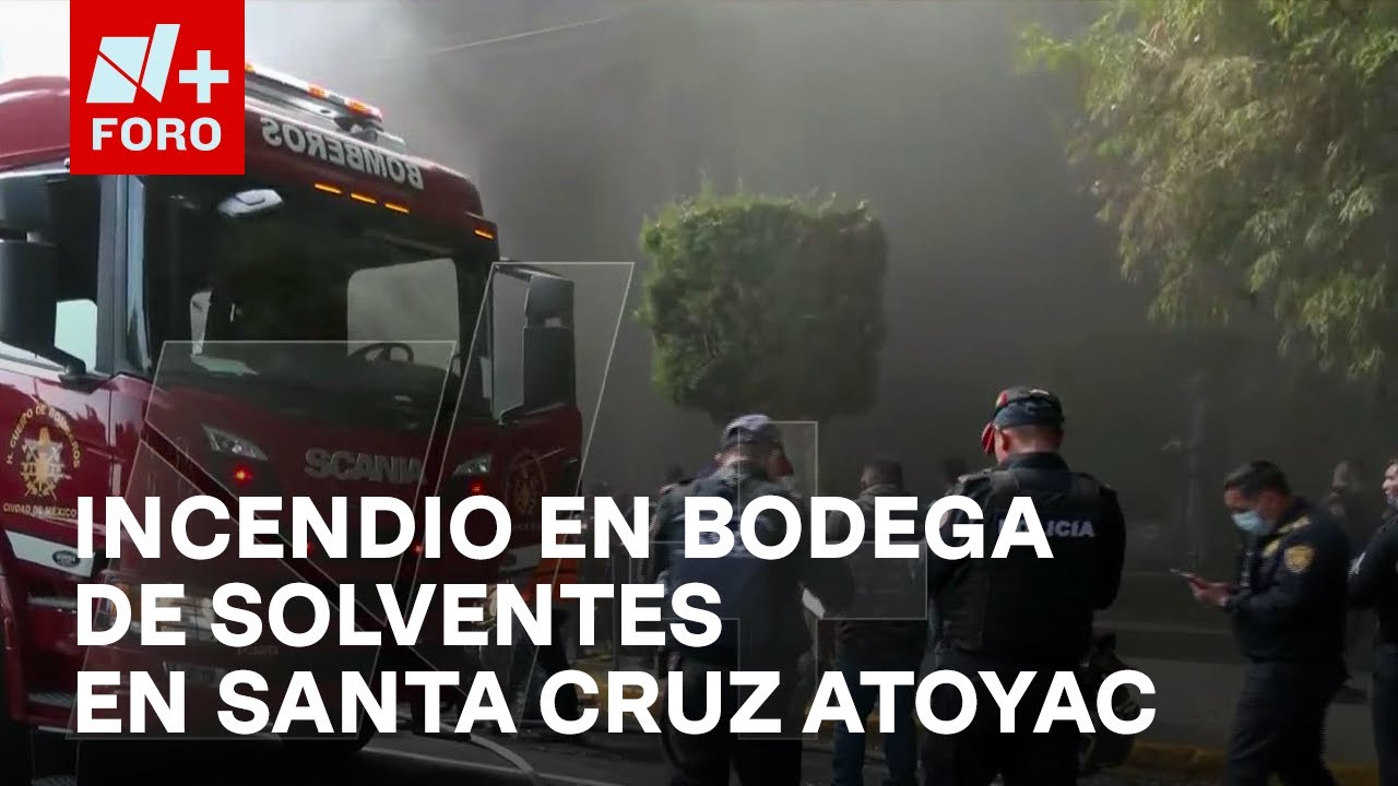 Se registra un incendio en un estacionamiento de la Col.Santa Cruz ...