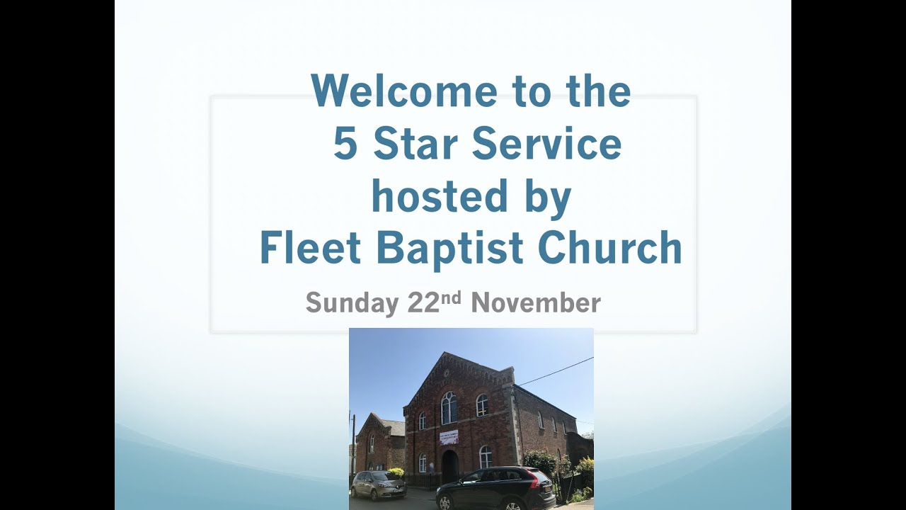 5 Star Service hosted by Fleet Baptist Church - YouTube