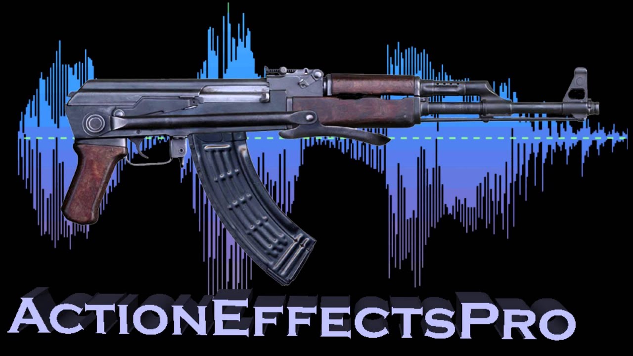 AK47u/ Full Automatic / Comando Rifle / Sturmgewehr (Sound Effect ...