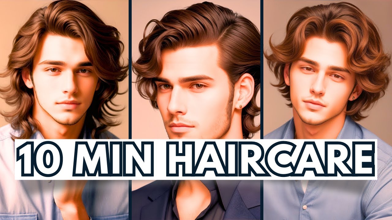 6 step easy daily hair care routine for guys (10 minutes only) - YouTube