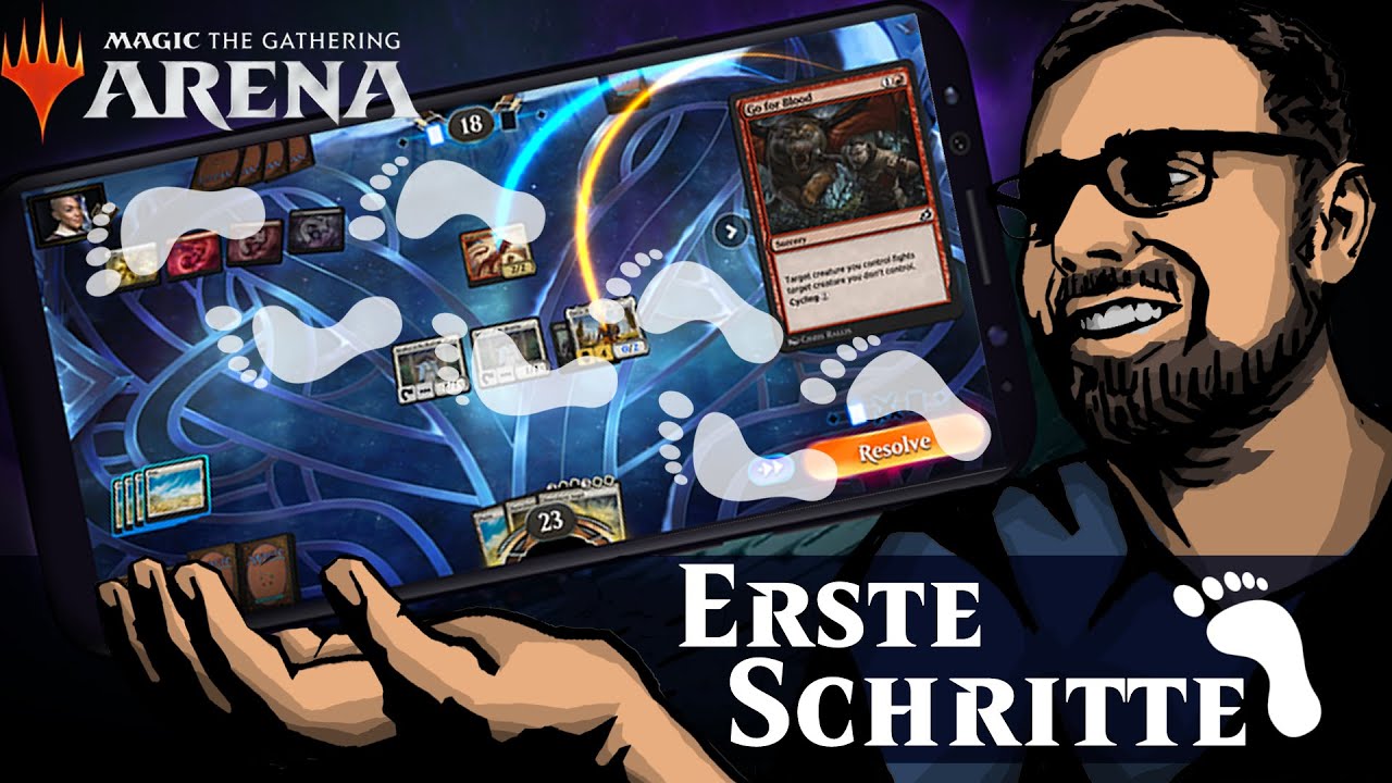 MTG Arena fürs Handy | Erste Schritte + Gameplay - YouTube