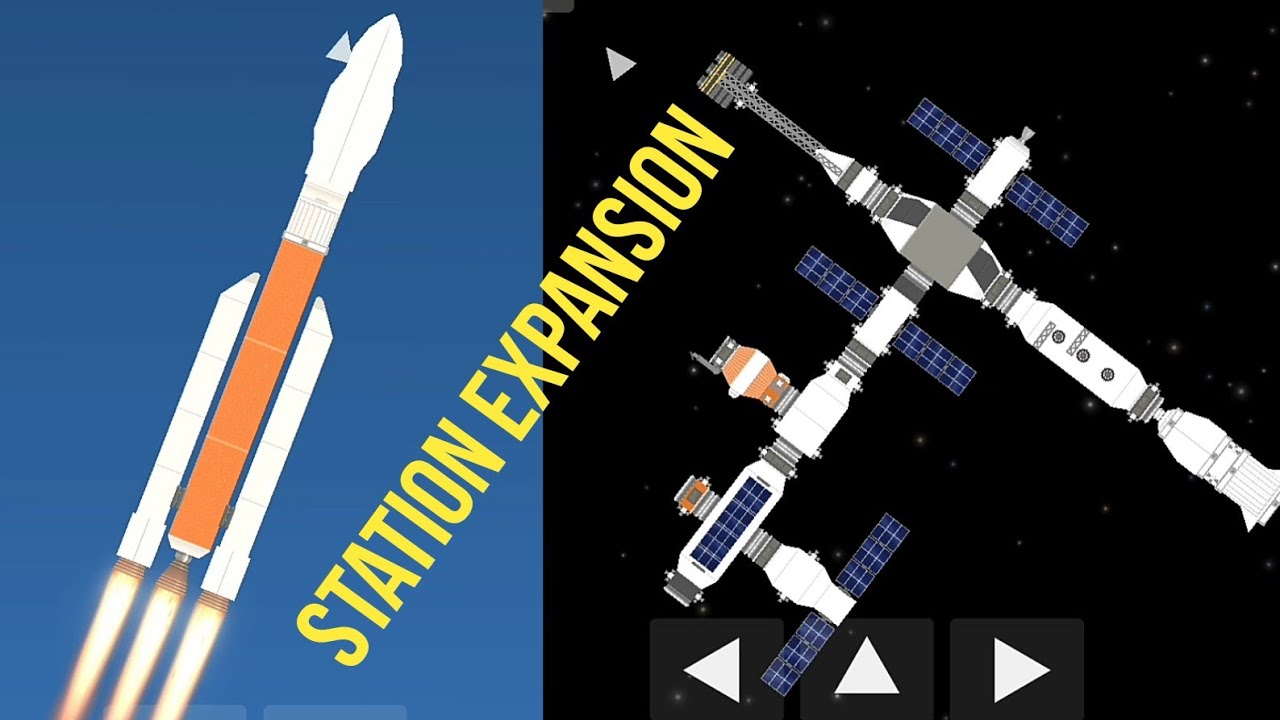 Expanding the Space Station in Spaceflight Simulator / Rozbudowa Stacji ...