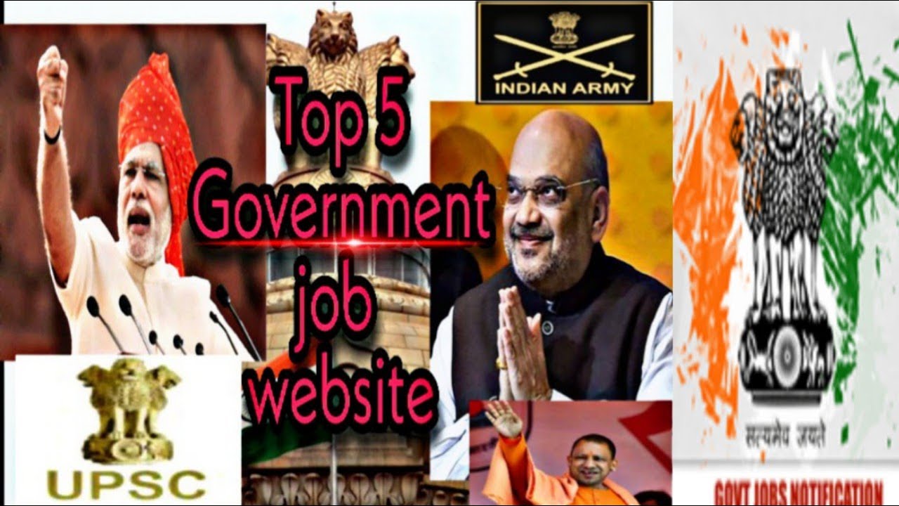 TOP 5 Government job website || Top Government website || 2020 - YouTube