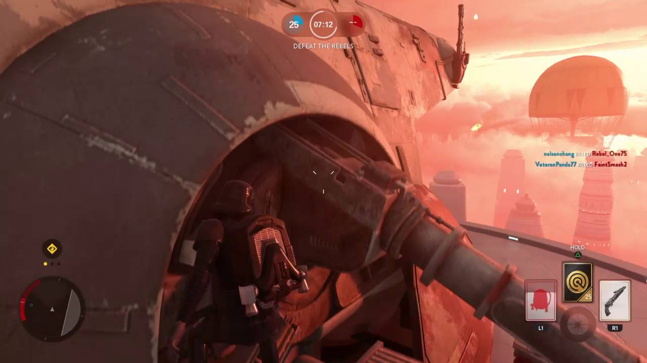 Slave 1 on Cloud City Landing Platform STAR WARS™ Battlefront™ - YouTube