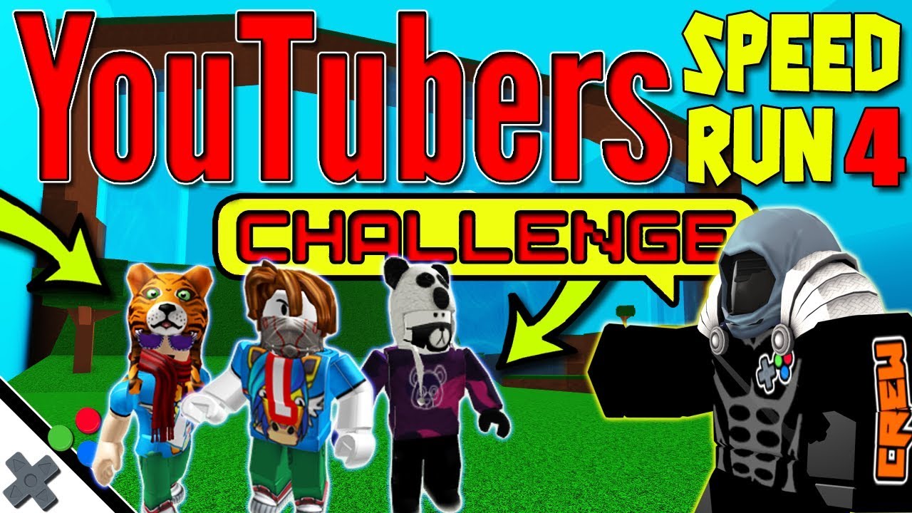 Youtuber Speed Run 4 Challenge - YouTube