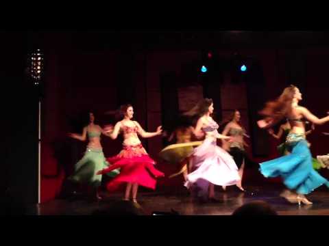 Club Belly Dance Drum routine