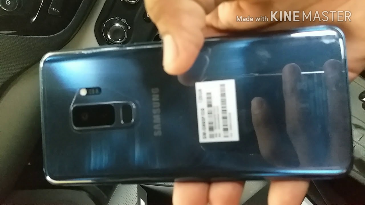 Samsung Galaxy S9 plus unboxing... - YouTube