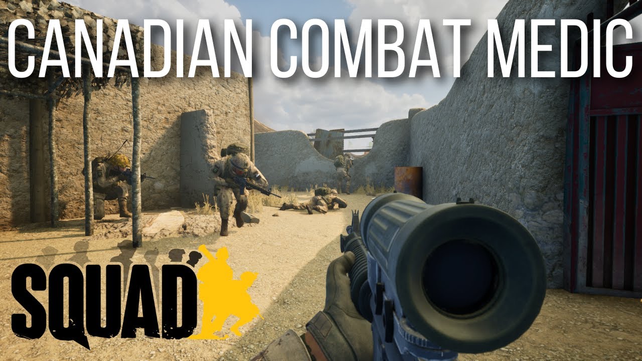 SQUAD | CANADIAN COMBAT MEDIC CQB GAMEPLAY - YouTube