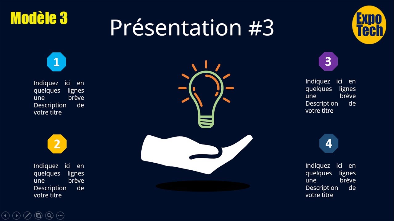 Modèle de présentation PowerPoint #3 - YouTube