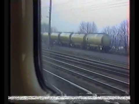 Leaving St. Neots - December 1990 - Network SouthEast Class 317 - YouTube