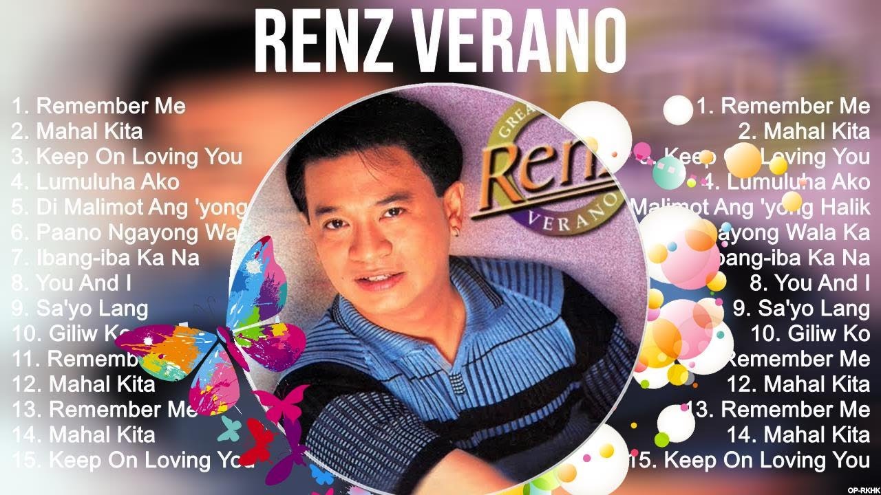 The Best Of Renz Verano ~ Top 10 Artists of All Time ~ Renz Verano ...