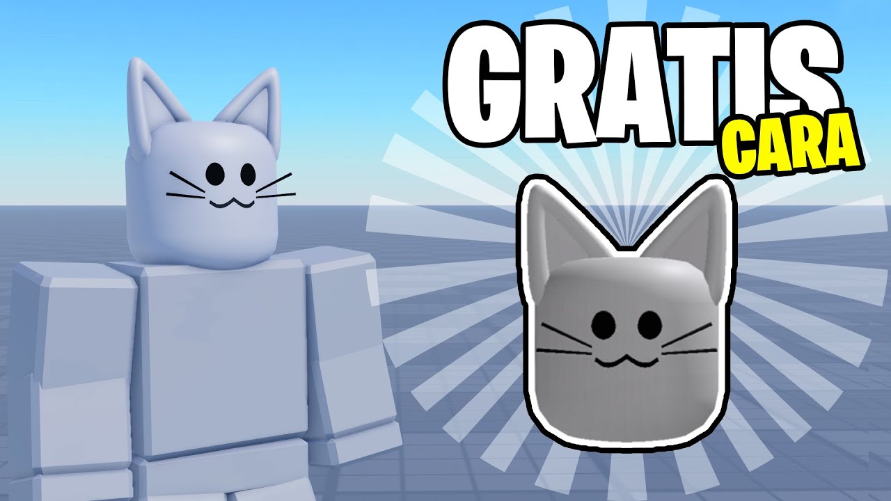 NUEVA CARA GATO EN ROBLOX! (UGC GRATIS) (ANTES QUE LA ELIMINEN) *TIEMPO ...
