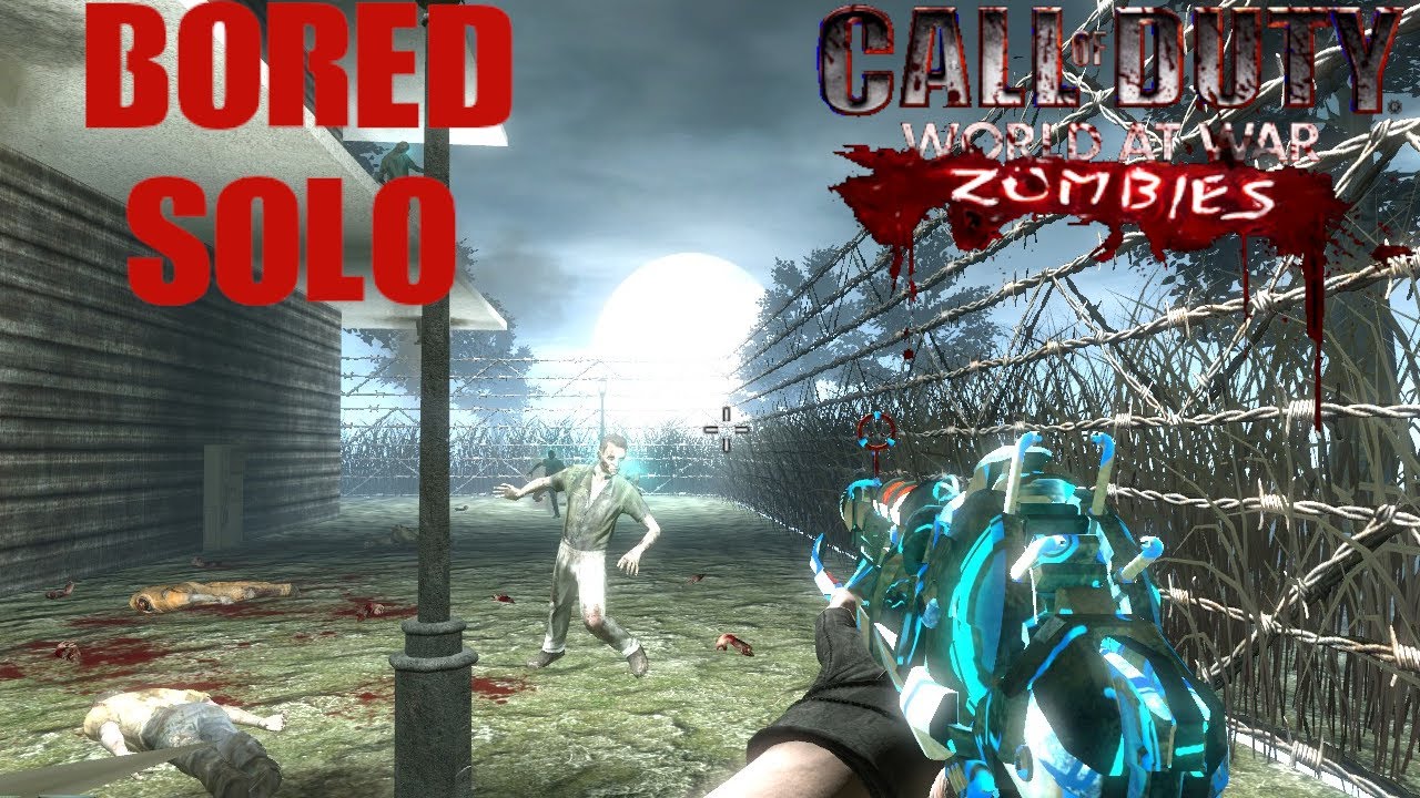 Bored Solo - Call Of Duty World At War Custom Zombies (No Commentary ...