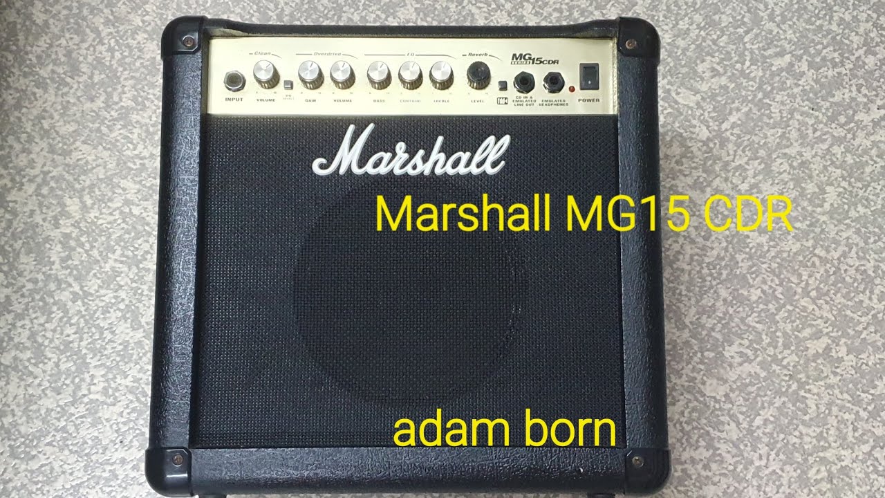 Marshall MG15 CDR🥰 - YouTube