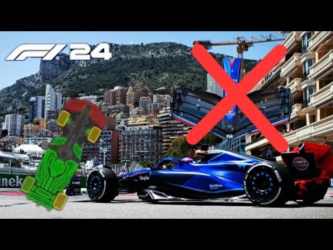 can i beat 0% ai with no front wing on monaco in f1 24 - YouTube