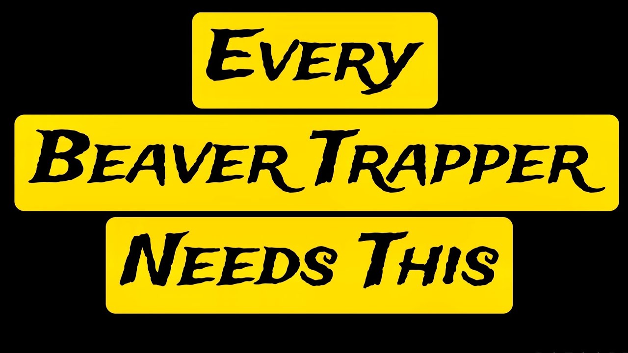 The Most Versatile Beaver Trapping Tool - YouTube