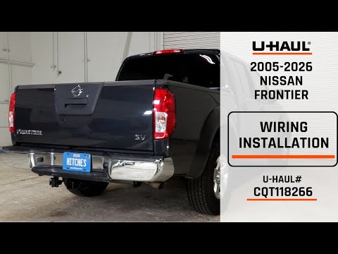 2005-2026 Nissan Frontier | U-Haul 7 Way Trailer Wiring Installation | CQT118266