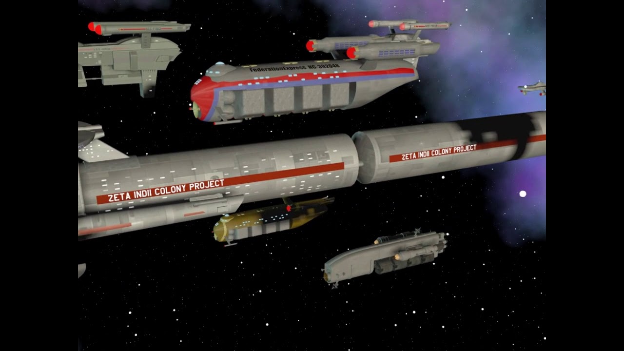 Star Trek TOS - Colonists Convoy to Zeta Indii 3 - YouTube