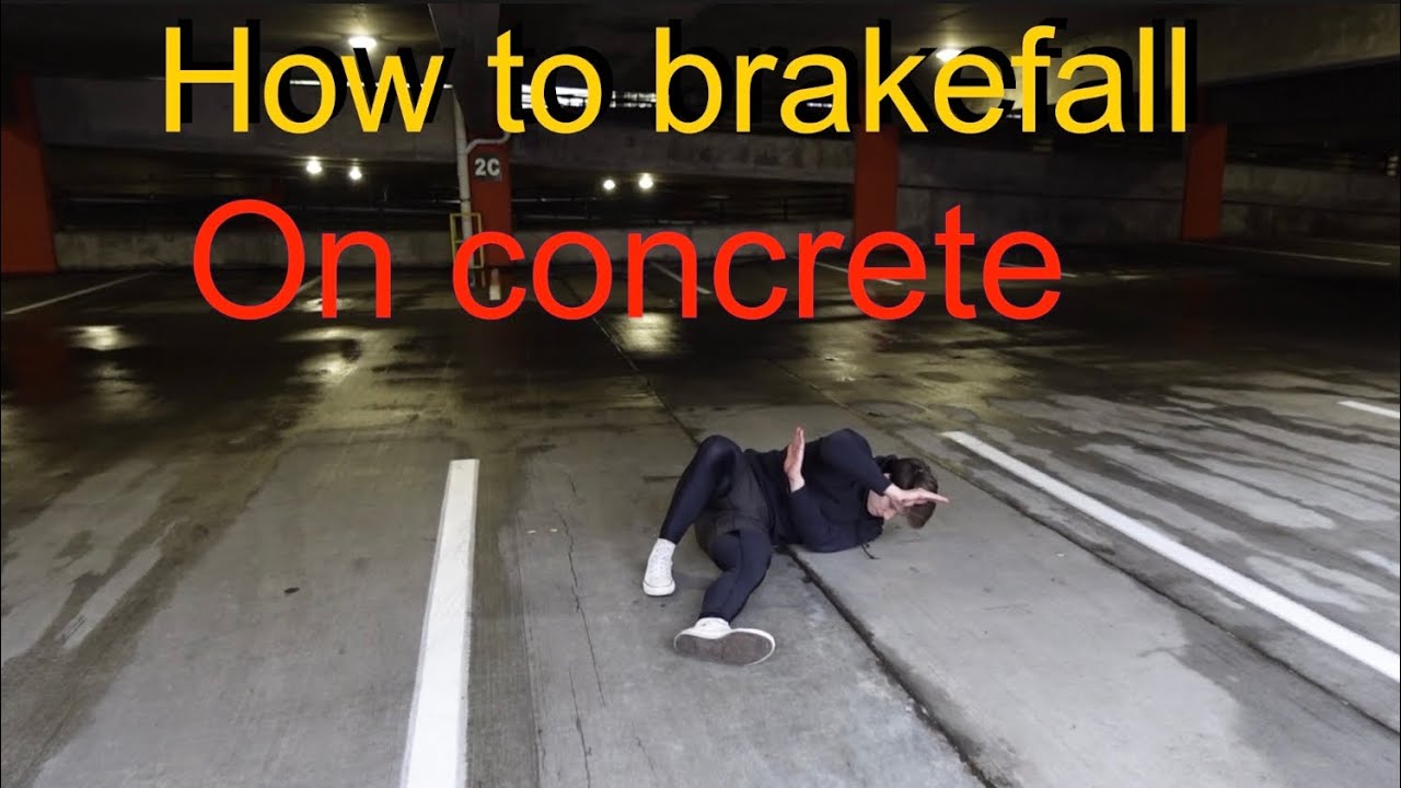 How to flip break fall even on concrete - YouTube