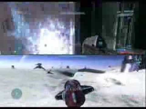 Halo 3 beta split screen gameplay - YouTube