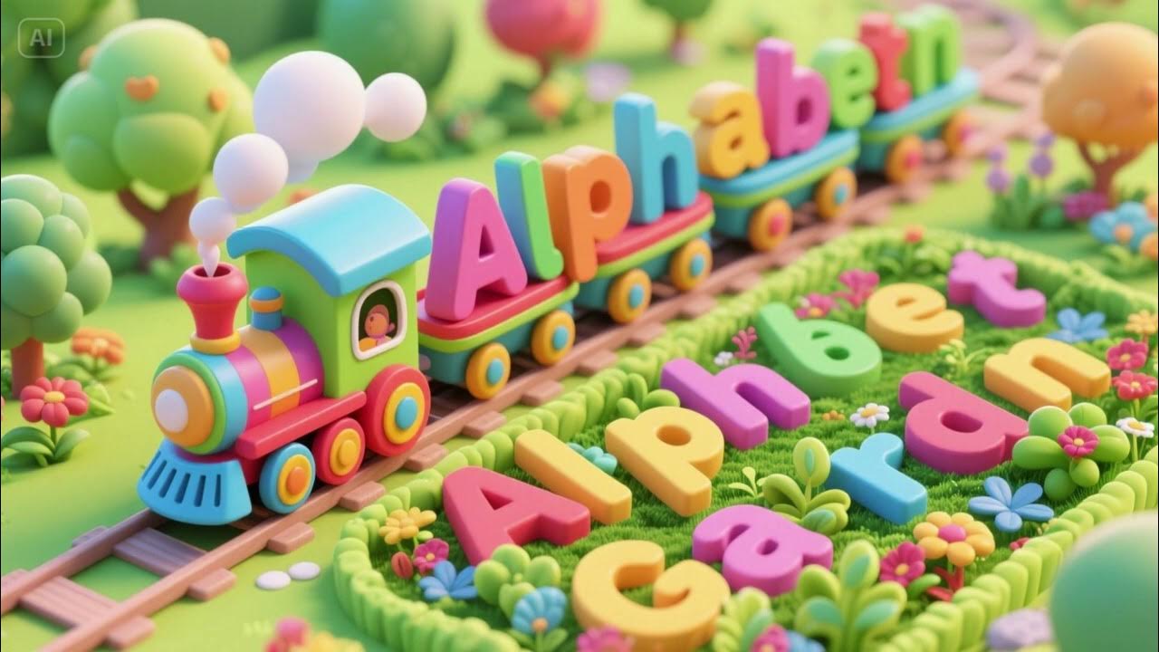 El Tren del Alfabeto y el Jardín del Alfabeto | Canciones Infantiles ...
