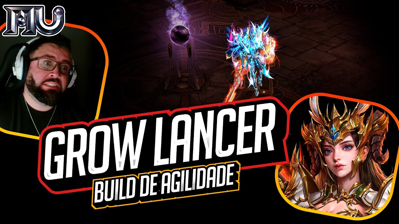 ⚔️🔥 Build Grow Lancer Agility • Build do 400, 800 e 1200 • Season 19 ...