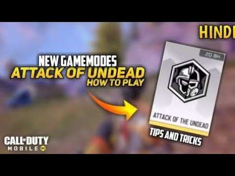 Call Of Duty Mobile New Event || How To Play Attack Of The Undead | How ...