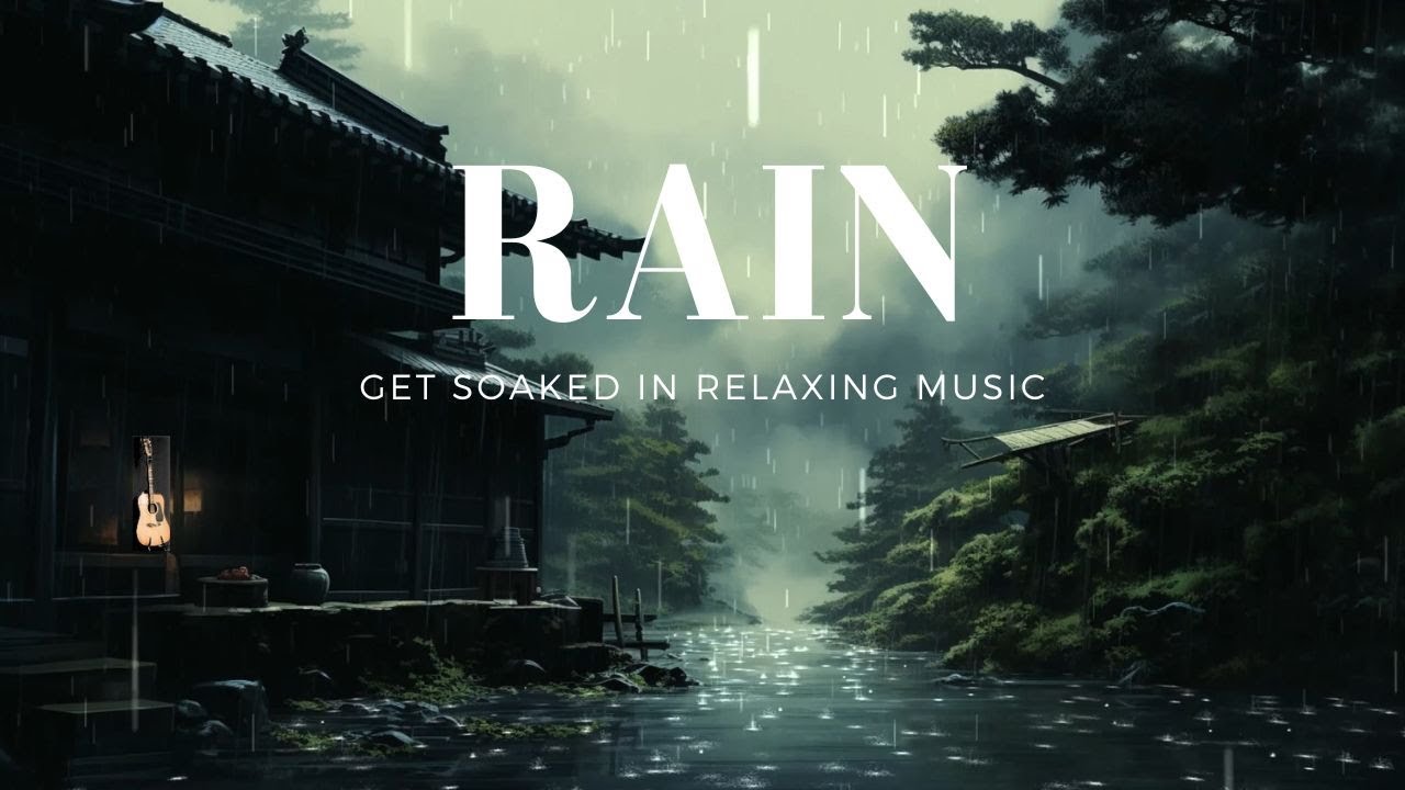 Rainy night meditation: zen music with rain - study, sleep, relax - YouTube