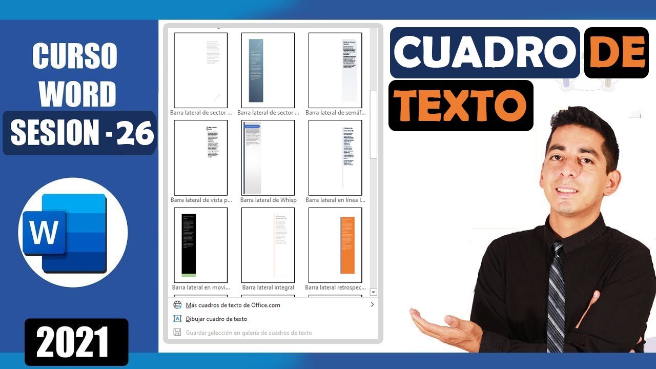 Cuadros de texto en WORD | 26 - YouTube