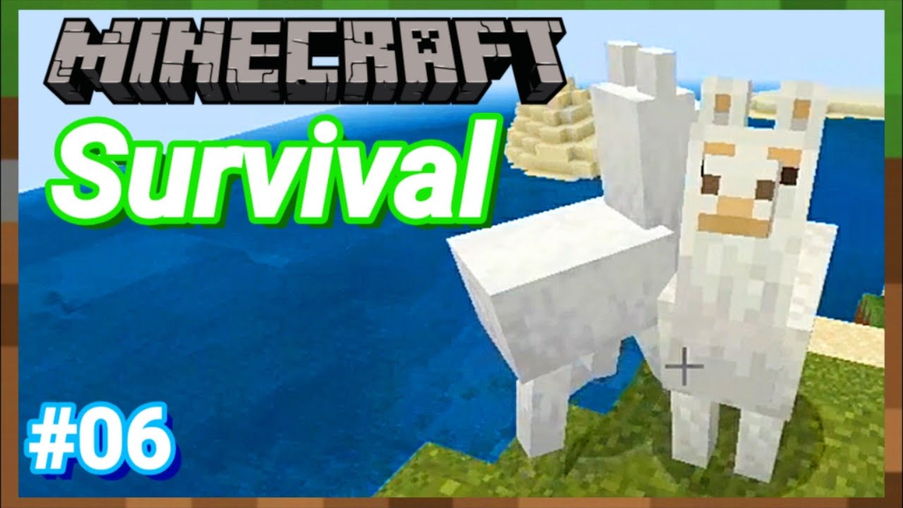 Lama! - Minecraft Survival #06 - YouTube