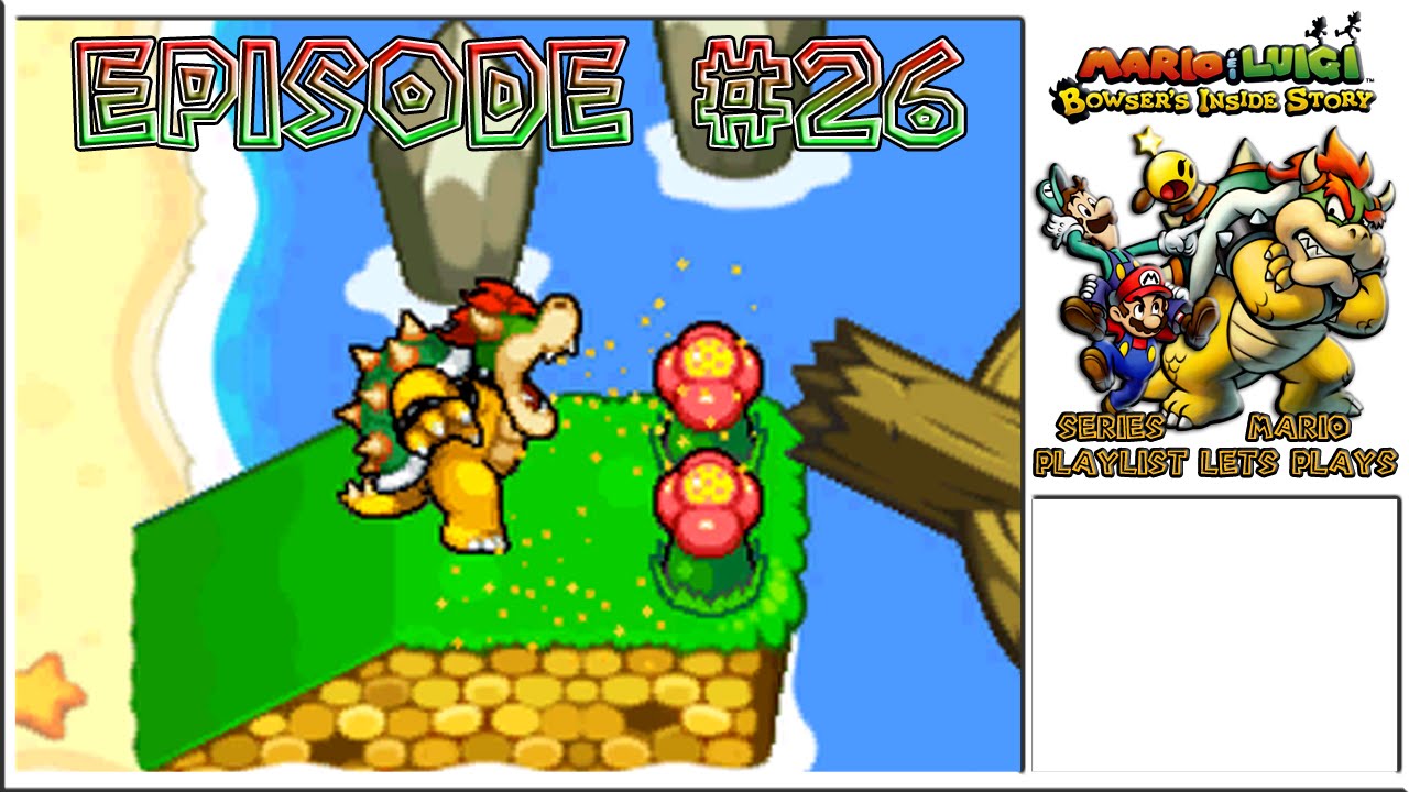 Mario & Luigi: Bowsers Inside Story - Boat Blasting Super Sneeze, Koopa ...